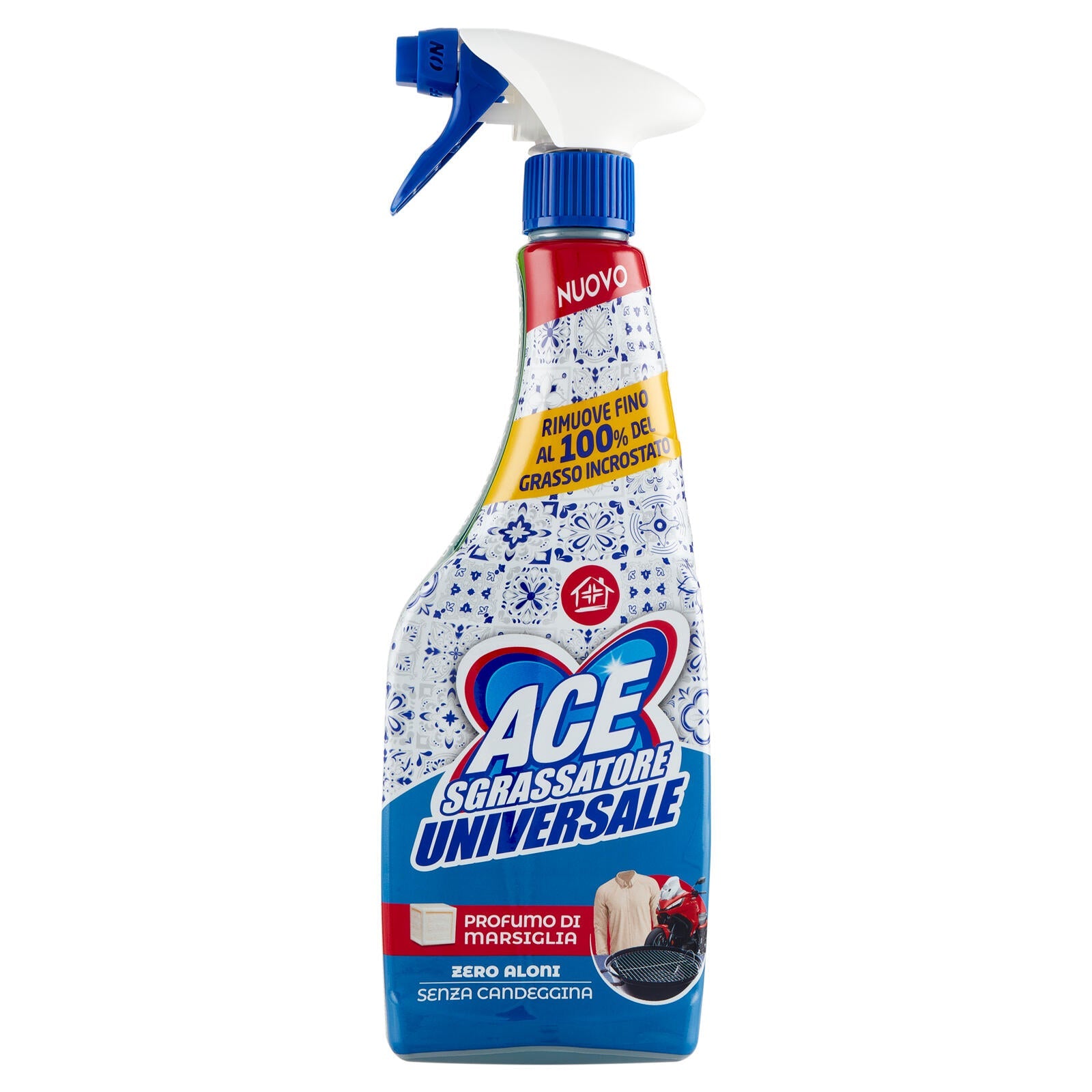 Ace Sgrassatore Universale Profumo di Marsiglia Senza Candeggina 600 m ...