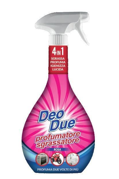 Deo Due - Sgrassatore Profumatore Rosa - 600 Ml Vapo – Bernava.net