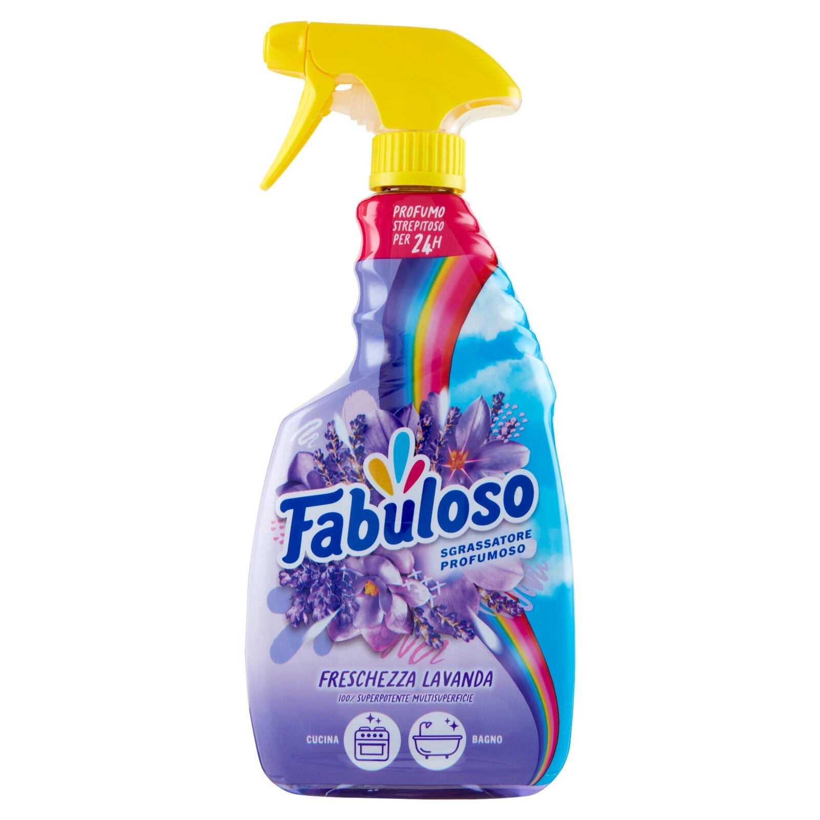 Fabuloso detersivo spray sgrassatore Freschezza Lavanda 600 ml ...