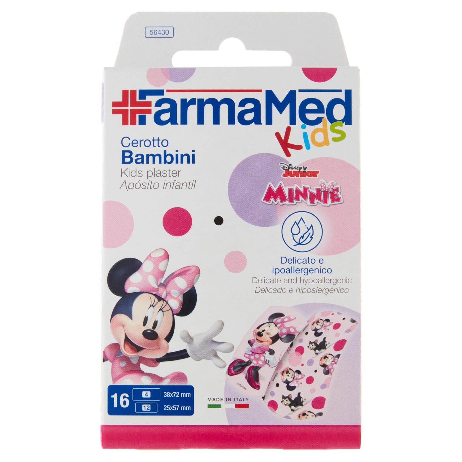 FarmaMed Kids Disney Junior Minnie Cerotto Bambini 16 pz – Bernava.net