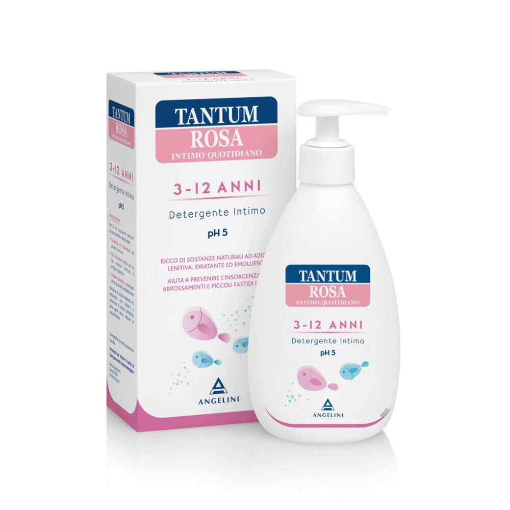 Tantum - Tantum Rosa Detergente Intimo Ph5 3-12 Anni - 200 Ml – Bernava.net
