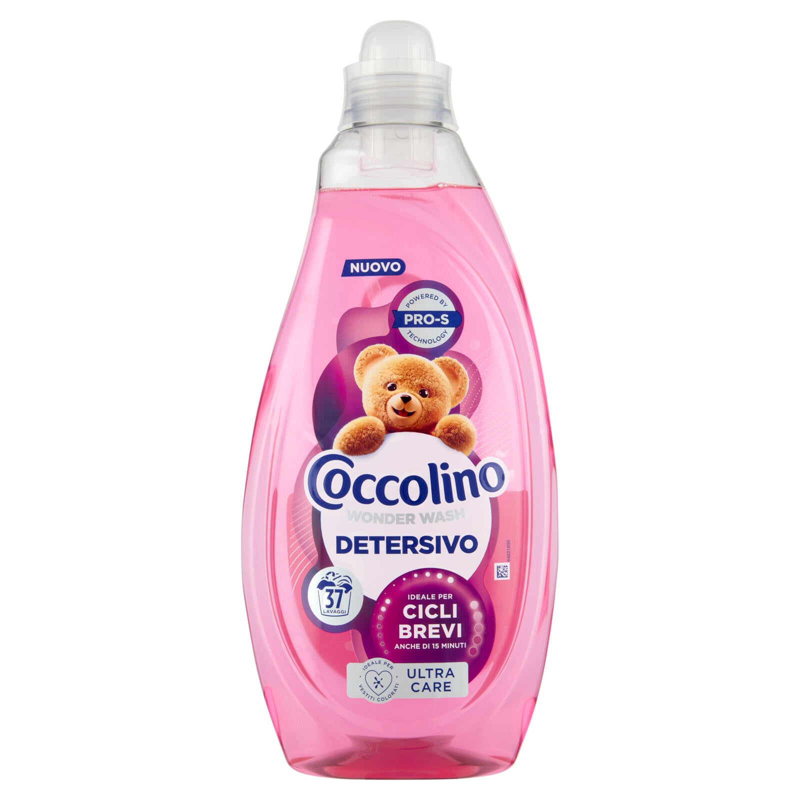 Coccolino Wonder Wash Detersivo Ultra Care 37 Lavaggi 1480 ml – Bernava.net