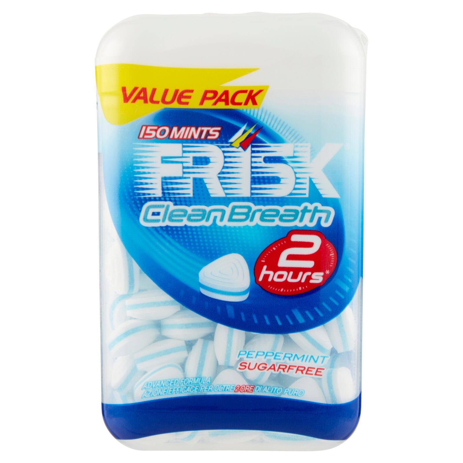 Frisk Clean Breath Peppermint 150 Mints 105 g – Bernava.net